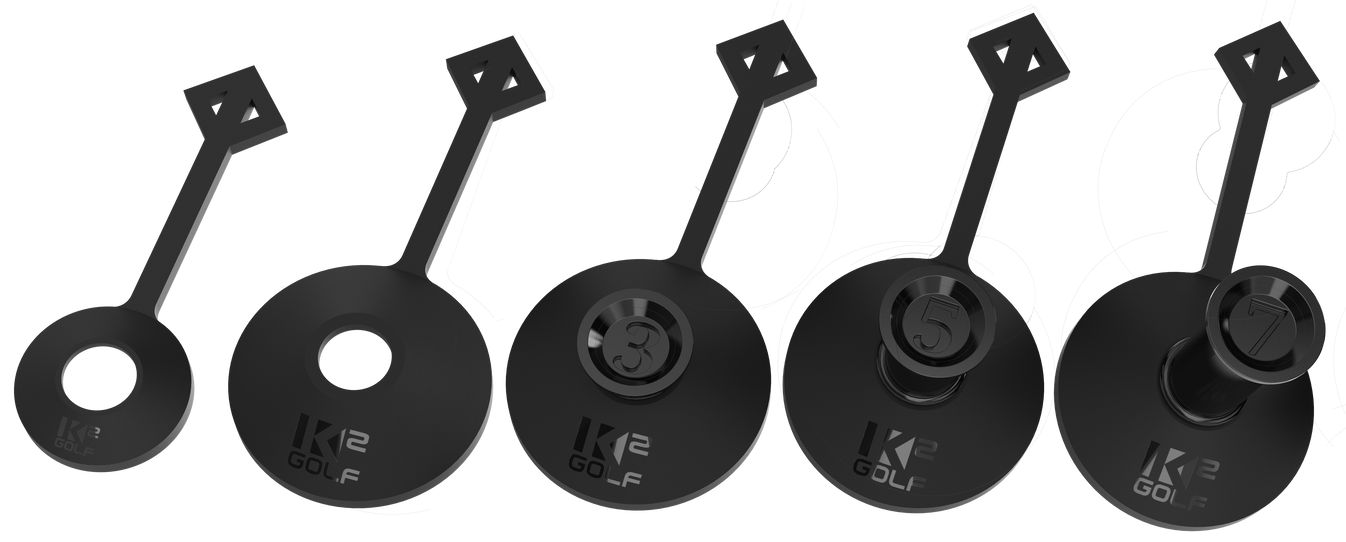 RANGE TOKEN (Tee Sampler - #1, #2, #3, #5, #7) – K2 GOLF