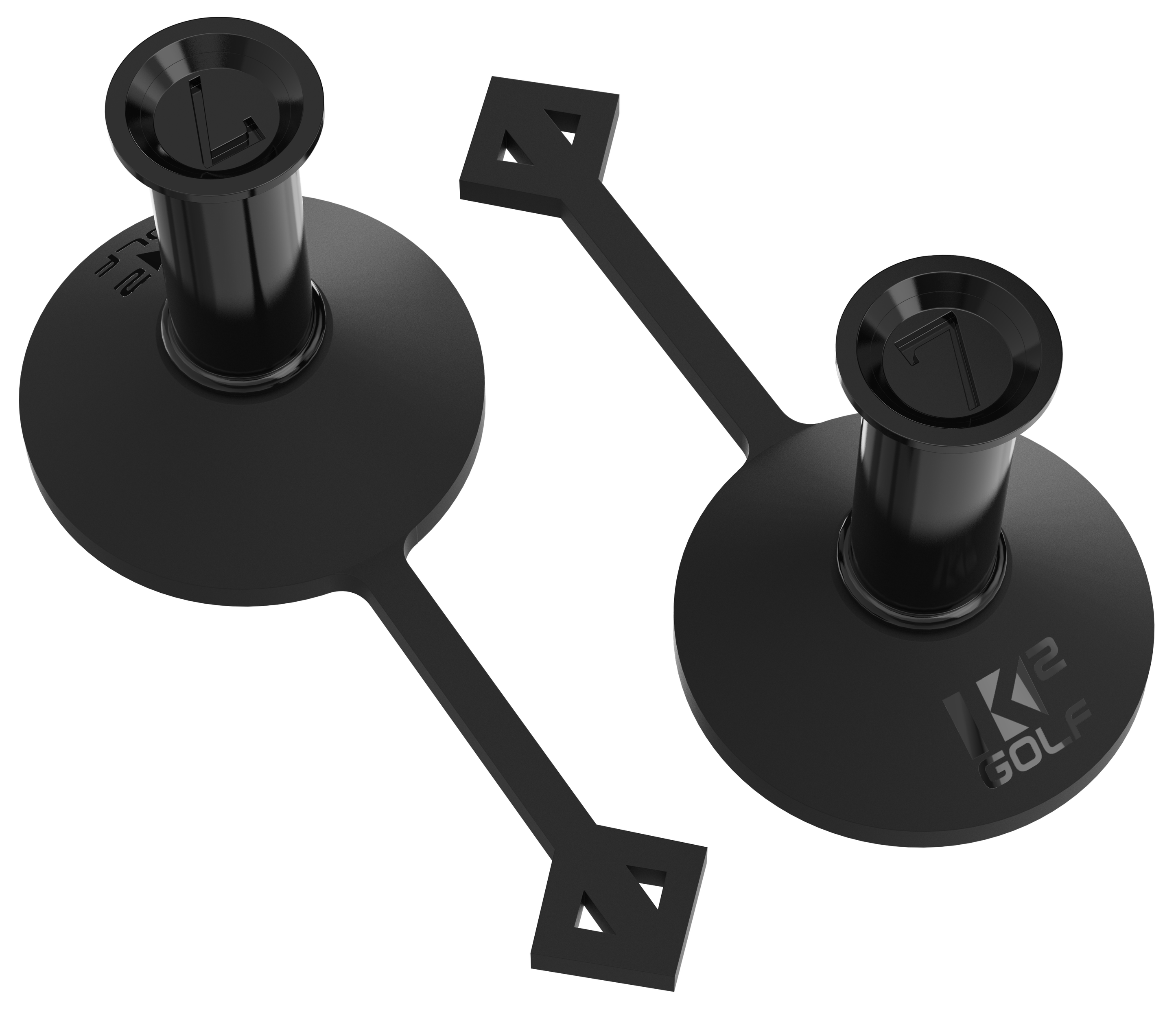 Best Simulator Tees - Size #7 - 1.75 in. (2-Pack) – K2 GOLF